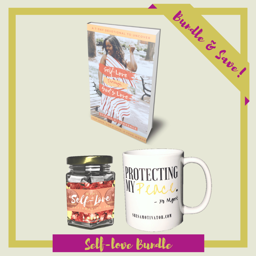 Self-Love Bundle (Mug + Jar + Book) – She's A Motivator